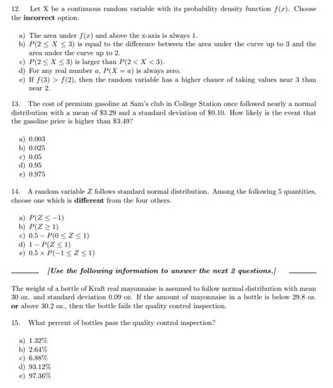 Solved Let X Be A Continuous Random Variable With Its Chegg