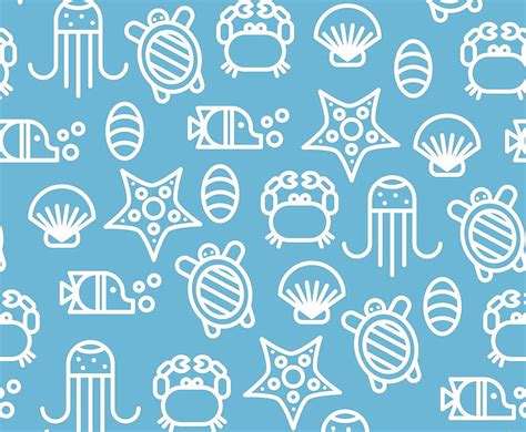 바다 벡터 아래 Eps Svg Uidownload