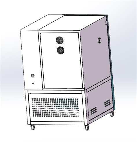 恒温恒湿试验箱225l Solidworks 2020 模型图纸下载 懒石网