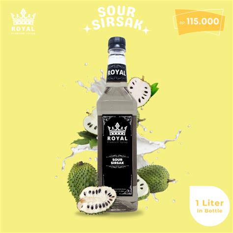 Jual Royal Sour Sirsak Syrup Sirup Sirsak Asam Premium Quality Shopee Indonesia