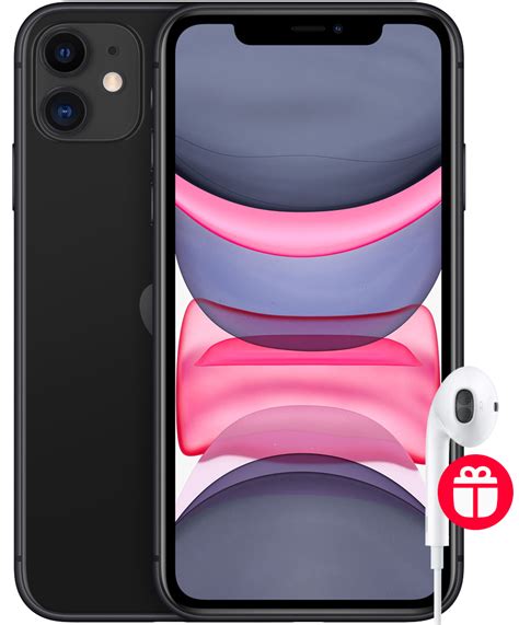 Смартфон Apple iPhone 11 128Gb Черный: купить по цене 49 990 рублей в ...