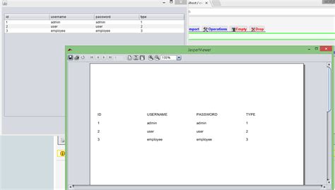 print and display data using i report in java netbeans free source code