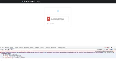 okta sample react spa is not working oauth oidc okta developer