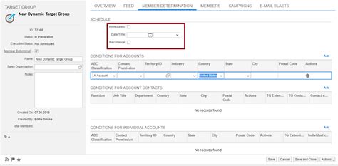 how to configure dynamic target groups in sap hybr sap community