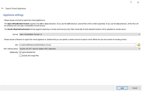 Export And Import Vms On Oracle Vm Virtualbox