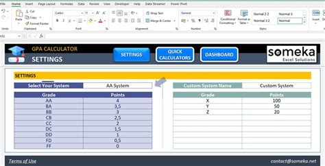 GPA Calculator Excel Calculator Template Excel Template Term Planner Excel Spreadsheet