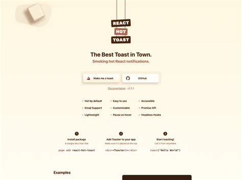 React Hot Toast By Timolins A React Template Built At Lightspeed