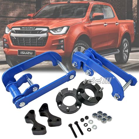 Front 3 Spacer Rear 2 Comfortable Shackle Suspension Lift Kit For