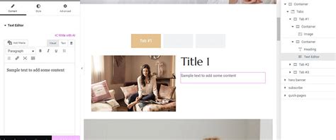 Tabs And Accordions With Nested Elements The Evolution NaN C