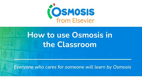 How To Use Osmosis In The Classroom Video Causes And Meaning Osmosis