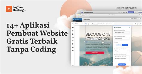 14 aplikasi pembuat website gratis terbaik tanpa coding