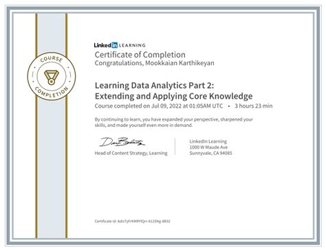 Just Finished The Course “learning Data Analytics Part 2 Extending And