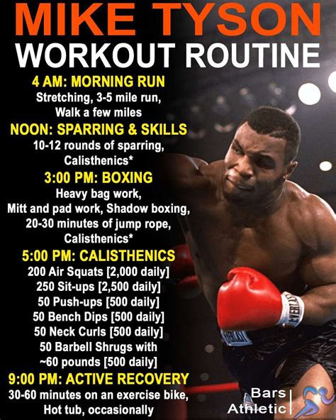 Mike Tyson Workout Artofit