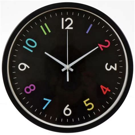 Часы настенные 30 см круглые пластик стекло Y6 6082 En 2024