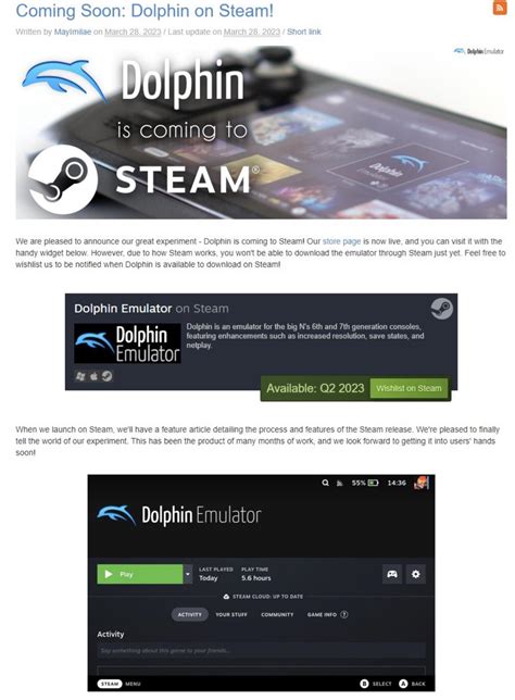 Dolphin Emulator Is Coming To Steam R Gamecube