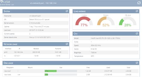 Monitor Your Linux Server With Ez Server Monitor Esm
