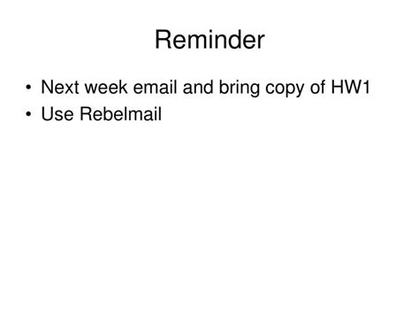 PPT Reminder PowerPoint Presentation Free Download ID 1472204