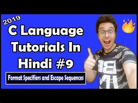Free Video C Format Specifiers And Escape Sequences Tutorial 9 From