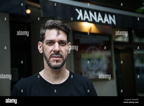 Berlin Germany 22nd July 2024 Owner Oz Ben David Stands In Front Of