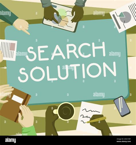 Conceptual Display Search Solution Business Approach An Action Or