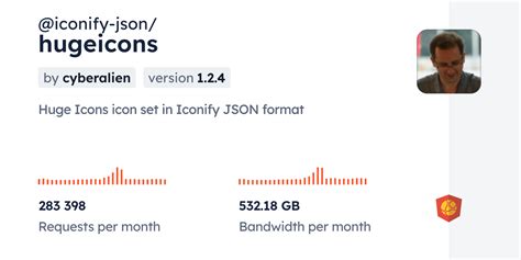 iconify json hugeicons cdn by jsdelivr a cdn for npm and github