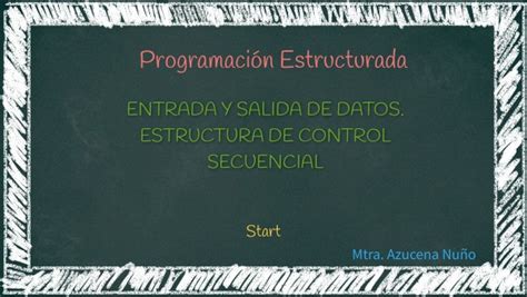 programación estructurada