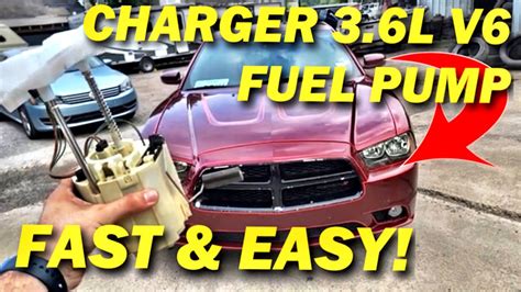 Dodge Charger Crank No Start Fixed 3 6l V6 Fuel Pump Replacement Driver