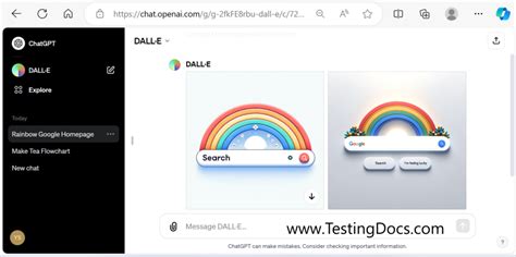 DALL E AI Image Generation Tool TestingDocs