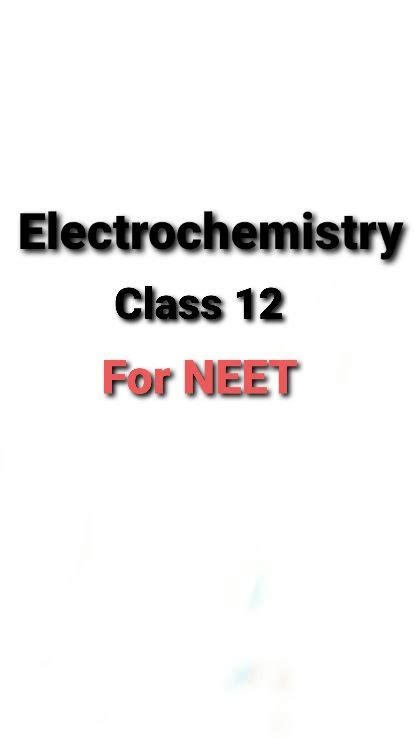Electrochemistry Short Notes Shn Notes Artofit