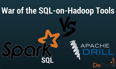 Spark Sql Vs Apache Drill War Of The Sql On Hadoop Tools