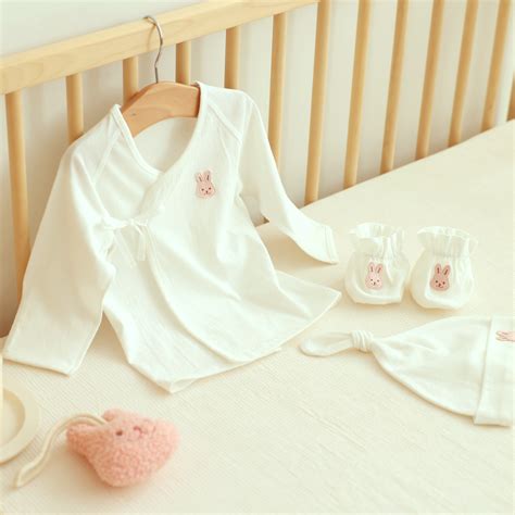 [쉐베베] 쉐빗 오가닉 신생아 배냇저고리 세트 이랜드몰