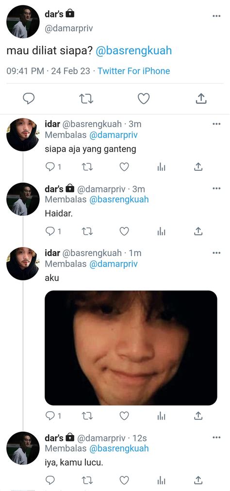 narta on Twitter: "sebenarnya cuma caper biar di respon https://t.co/h4jlPEDwXm" / Twitter