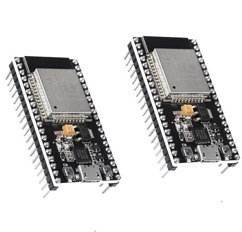 2pcs Esp32 Esp32s Esp Wroom 32 Development Board Nodemcu 2 4ghz Dual Core Wlan Wifi Bluetooth 2