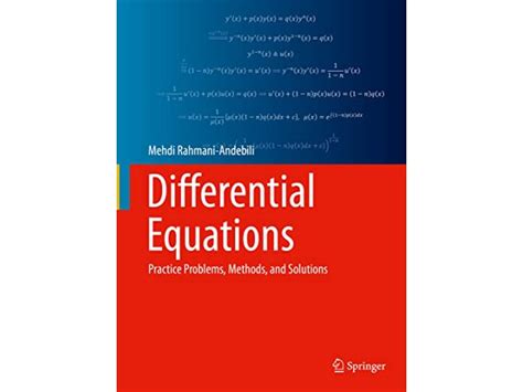differential equations practice problems methods and solutions