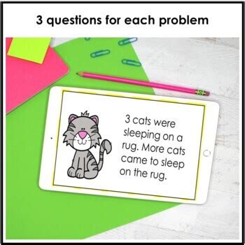 Numberless Word Problems To By One Basic Teacher TPT