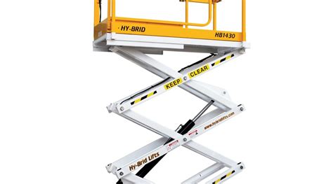 Product Of The Week Custom Equipment Hb 1430 Low Level Scissorlift Rental Equipment Register