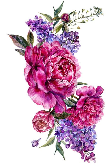 Букет с пионами в 2024 г Цветочные фоны Цветочное искусство Рисунки цветов