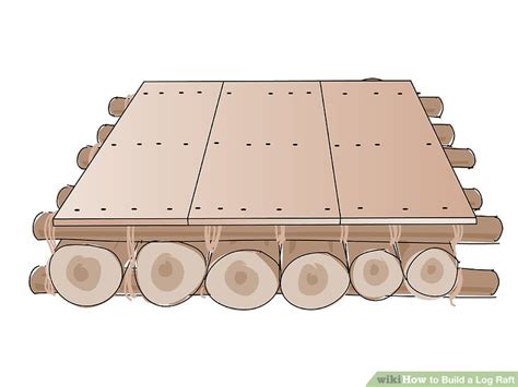 How To Build A Log Raft Steps With Pictures WikiHow