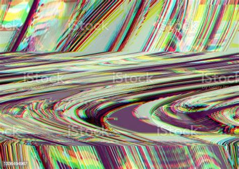 글리치 환각 배경 오래 된 Tv 화면 오류 디지털 픽셀 잡음 추상 디자인 사진 결함 텔레비전 신호 실패 기술 문제 그런 지 벽지 배경 다채로운 소음 0명에 대한 스톡 벡터