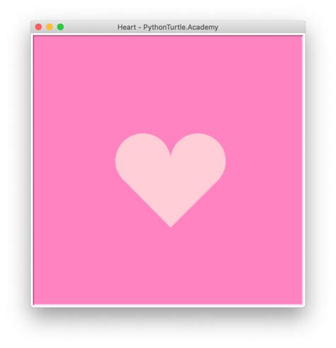 Heart Python And Turtle