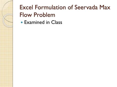 Ppt Network Optimization Models Powerpoint Presentation Free