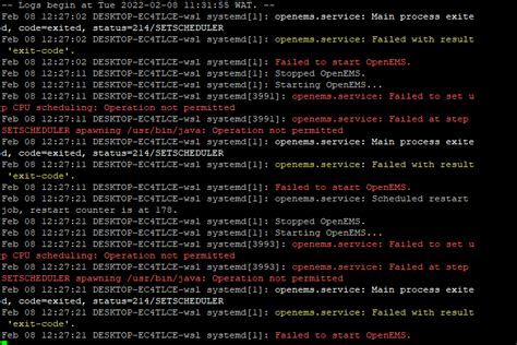 Error While Deploying Openems Edge On Wsl2 Ubuntu English Forum