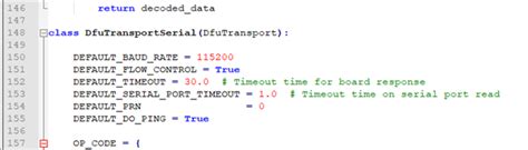 Serail Dfu Without Flow Control For Nrfutil 613 Nordic Qanda Nordic