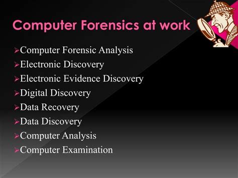 Computer Forensics Ppt