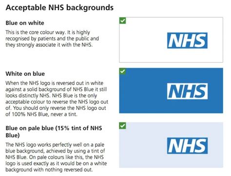 Nhs Identity Guidelines Nhs Logo