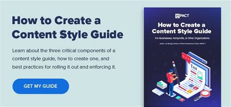 What Is A Content Style Guide Free Content Style Guide Template