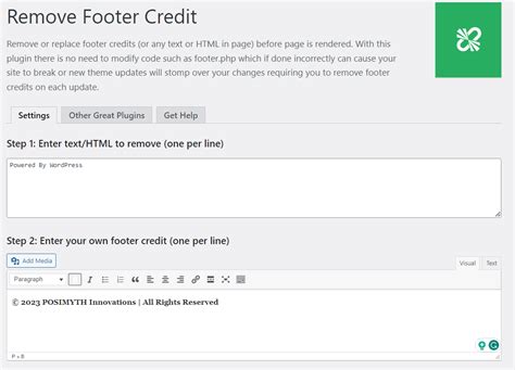 How To Change Footer Copyright Text In WordPress Ways