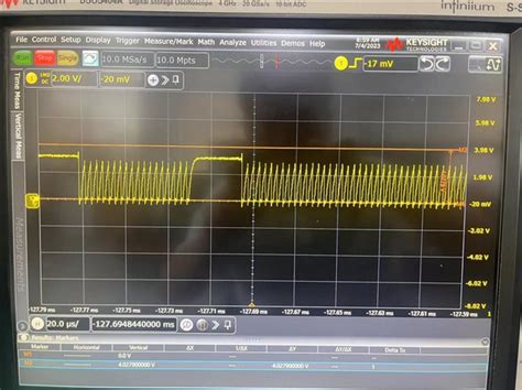 Iwrl6432boost The Ina2266 Chip I2c Communication Waveform Is Abnormal