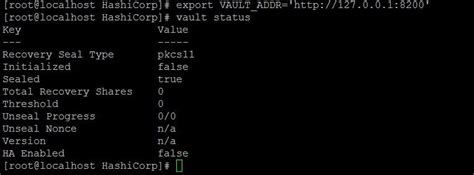 Configuring HashiCorp Vault