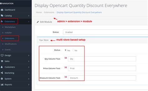 Opencart Display Opencart Quantity Discount Everywhere